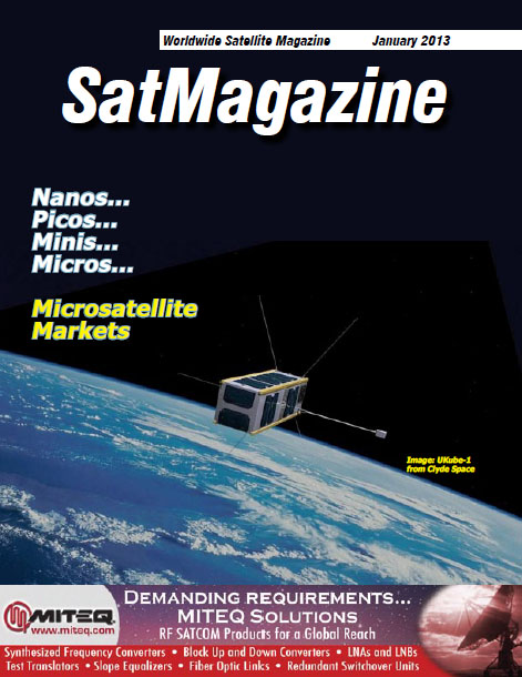 SatMagazine January 2013 | AMSAT-UK