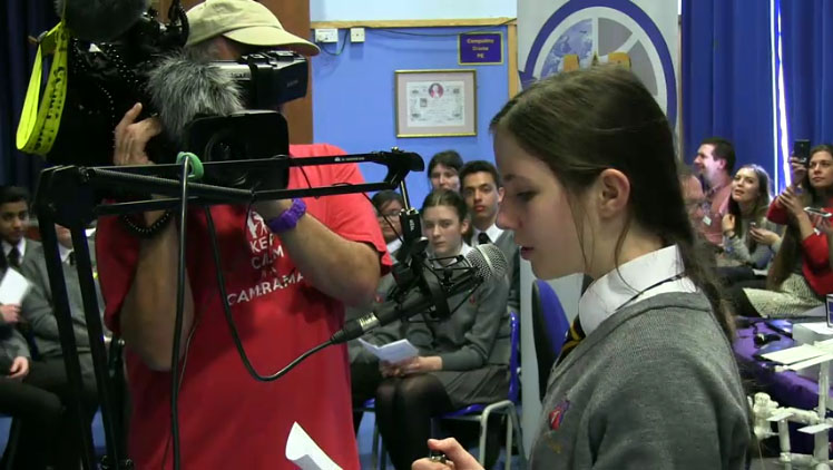 St Richard’s Catholic College Tim Peake Contact | AMSAT-UK